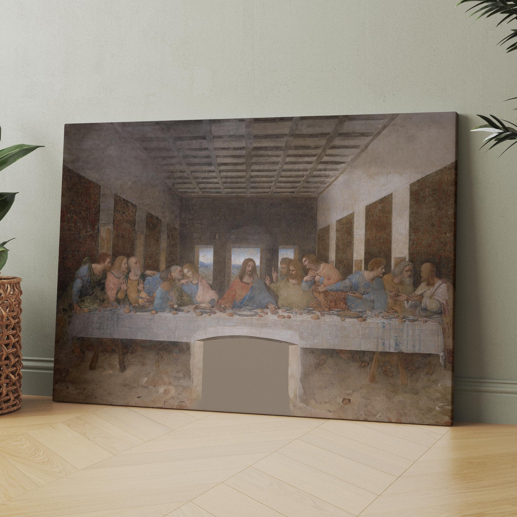 The Last Supper by Leonardo Da Vinci Canvas Wall Art Prints – Big ...