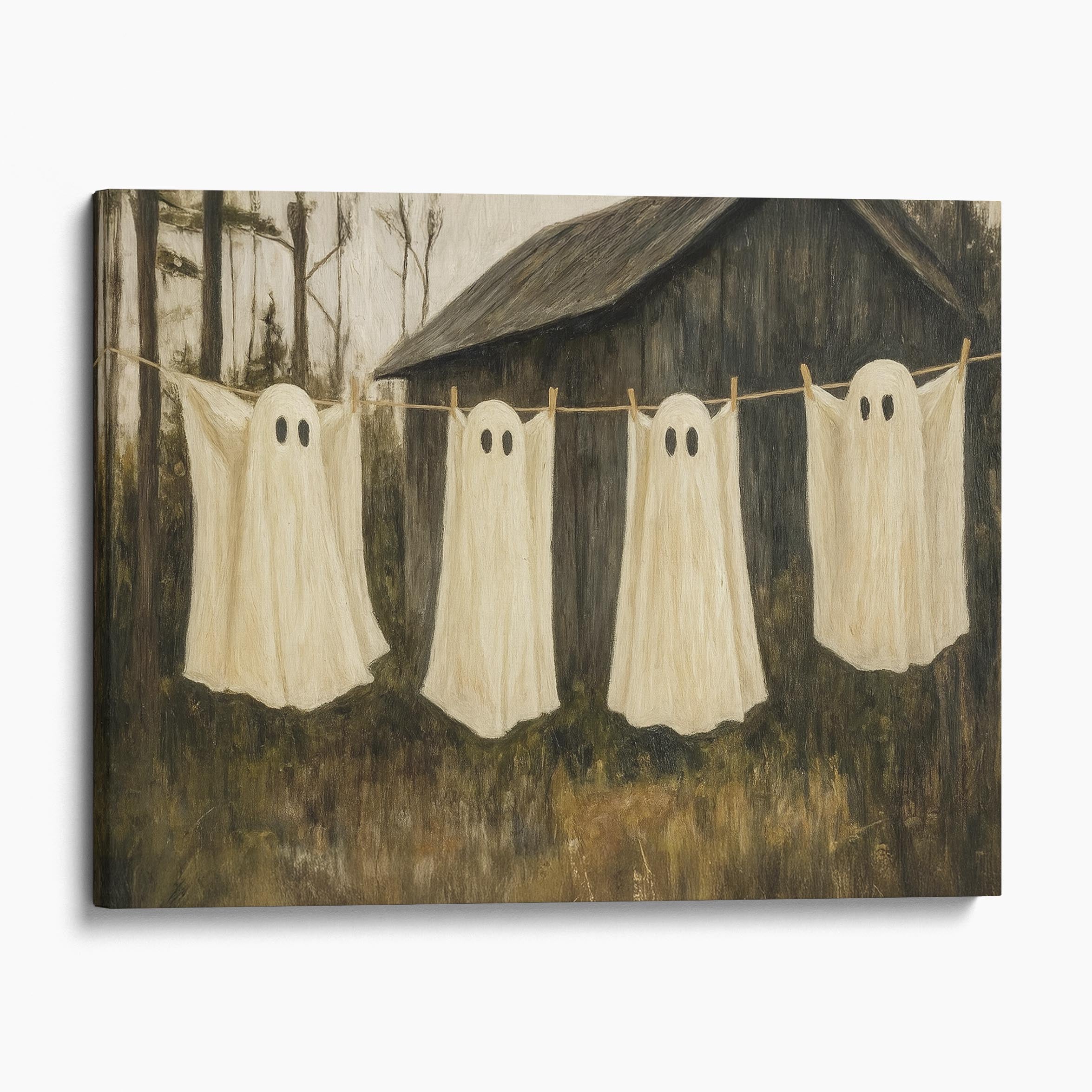 Ghost Laundry Canvas Wall Art Prints – Big Canvas Art Prints