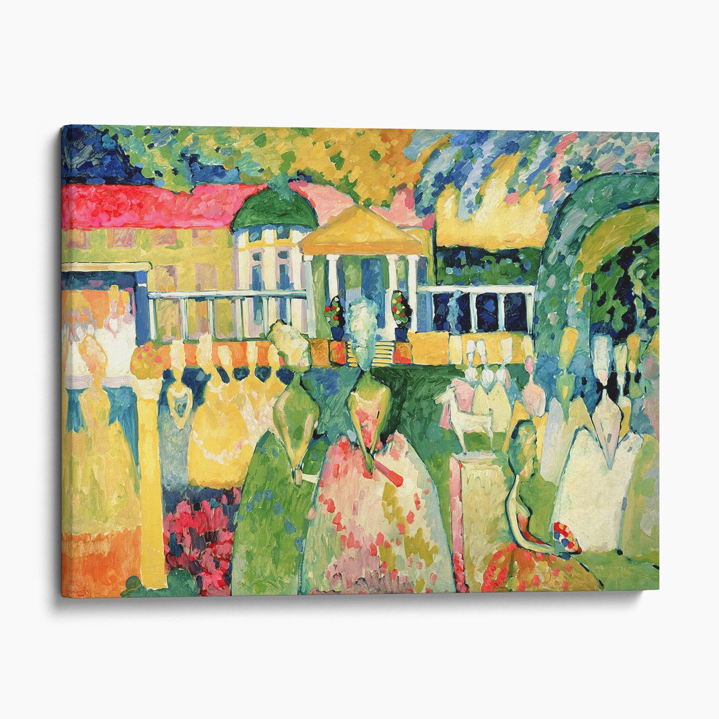 Crinolines by Kandinsky Canvas Wall Art Prints – Big Canvas Art Prints