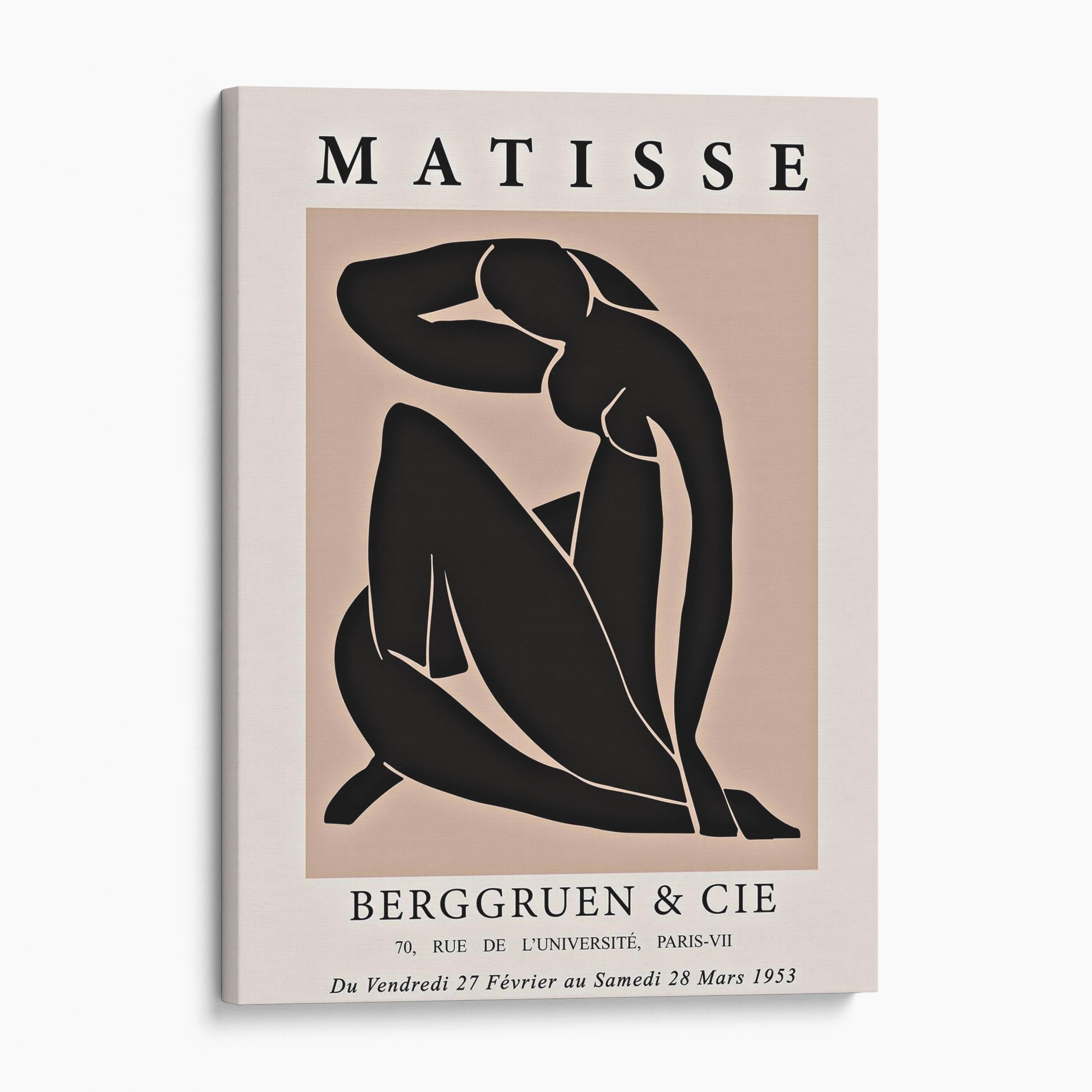 Henri Matisse Nu Bleu Canvas Wall Art Prints – Big Canvas Art Prints