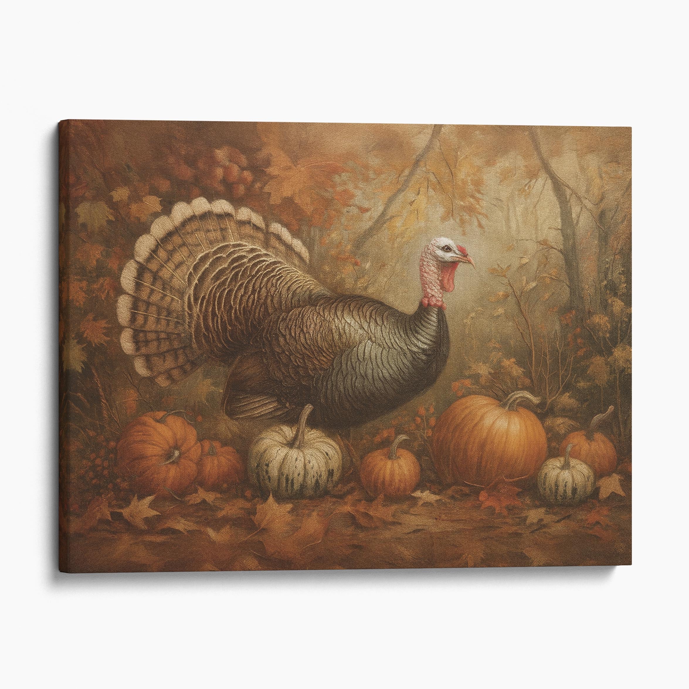 Thanksgiving Turkey Canvas Wall Art Prints – Big Canvas Art Prints