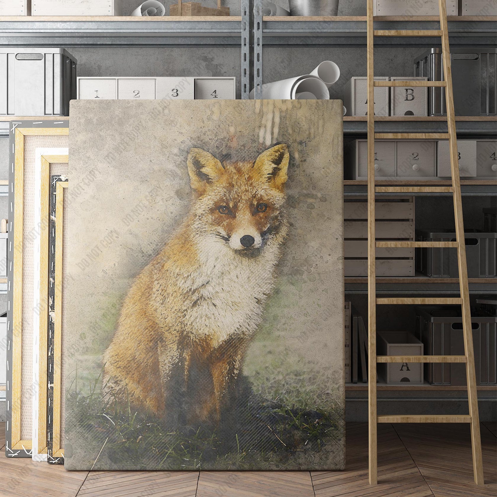 The Fox Canvas Wall Art Prints – Big Canvas Art Prints